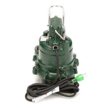 M63 Sump Pump with LED Plug, Cast Iron Base and Impeller - Zoeller Canada